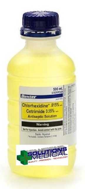 Baxter Steripour Chlorhexidine 0.015% Cetrimide 0.15% Antiseptic ...
