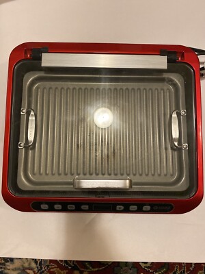 Cooks Companion Countertop Smokeless Induction Cooker Pan Red | eBay UK