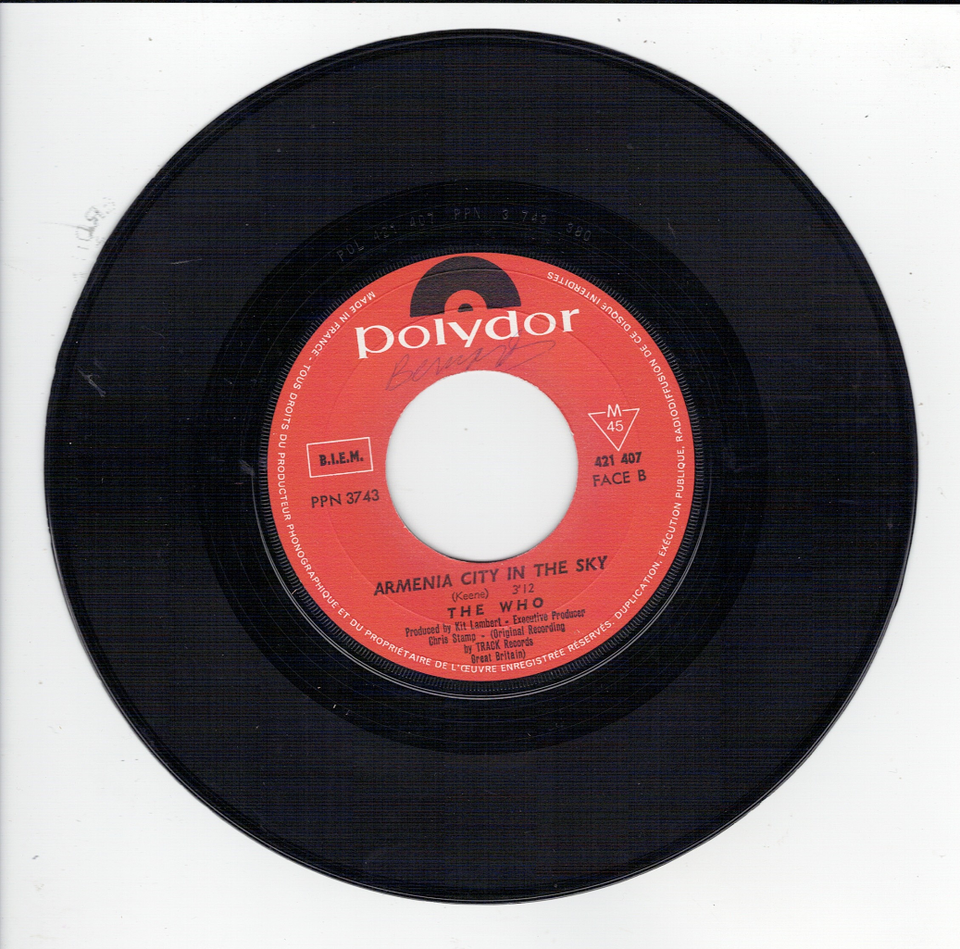 The WHO Magic bus 45 tours SP | eBay