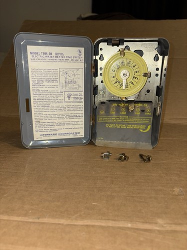 The Little Gray Box Automatic Electric Water Heater Timer Switch T104 ...