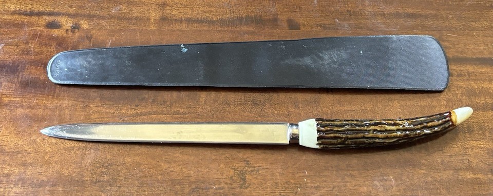SHELL OIL COMPANY LETTER OPENER WITH COVER | eBay UK