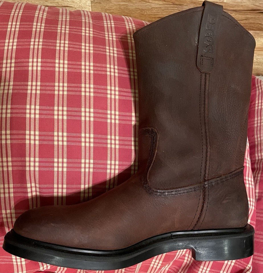 Red Wing 1159 Size 10.5 D SuperSole 11" Pull-on Leather Boots | eBay