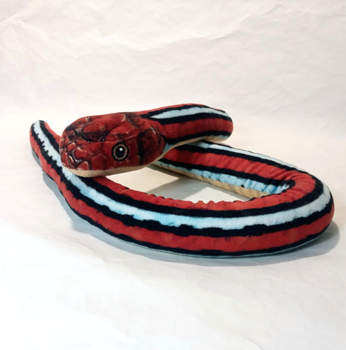 Wildlife Artists Eco Pals Plush Striped Garter Snake Recycled Materials ...
