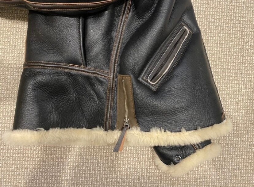 aero leather B6 jacket | eBay