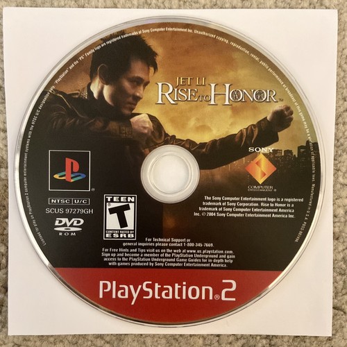 🔥 Rise to Honor Greatest Hits (PS2 PlayStation 2, 2004) Mint Disc Only ...