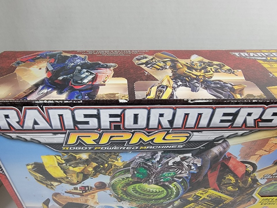 Transformers RPMs Construction Devastator Showdown Race Track Set New ...