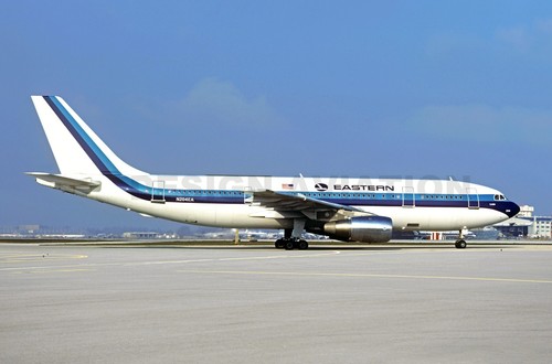 aviation, photo, aircraft. A300_EASTERN AIRLINES_FC-WHITE OVERALL ...