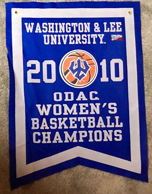 Washington & Lee Generals Basketball Banner | eBay