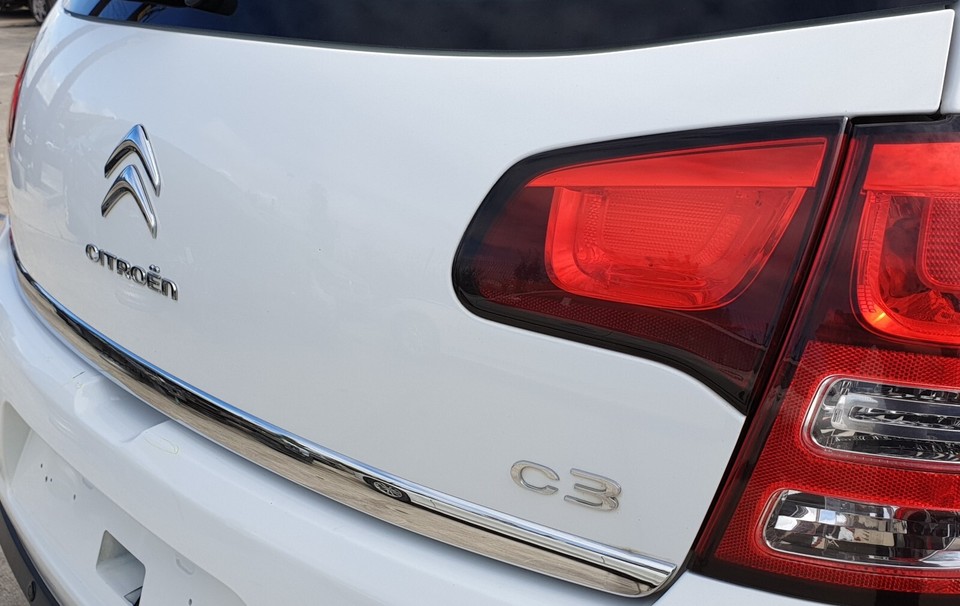 Citroen C3 Mk2 2009-16 Tailgate Bootlid Panel with Rear Glass Banquise ...