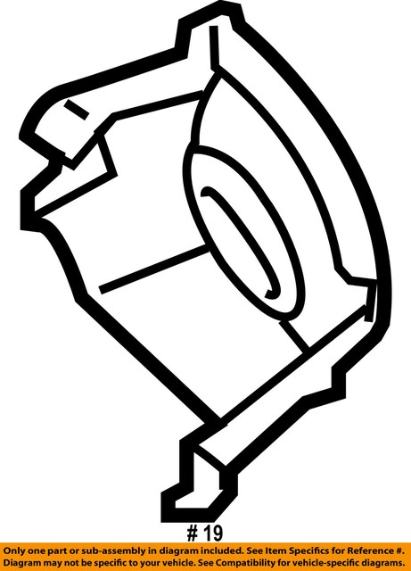 2016 - 2018 MERCEDES Gle350 Rear Right Bumper Exhaust Tip Cover OEM ...