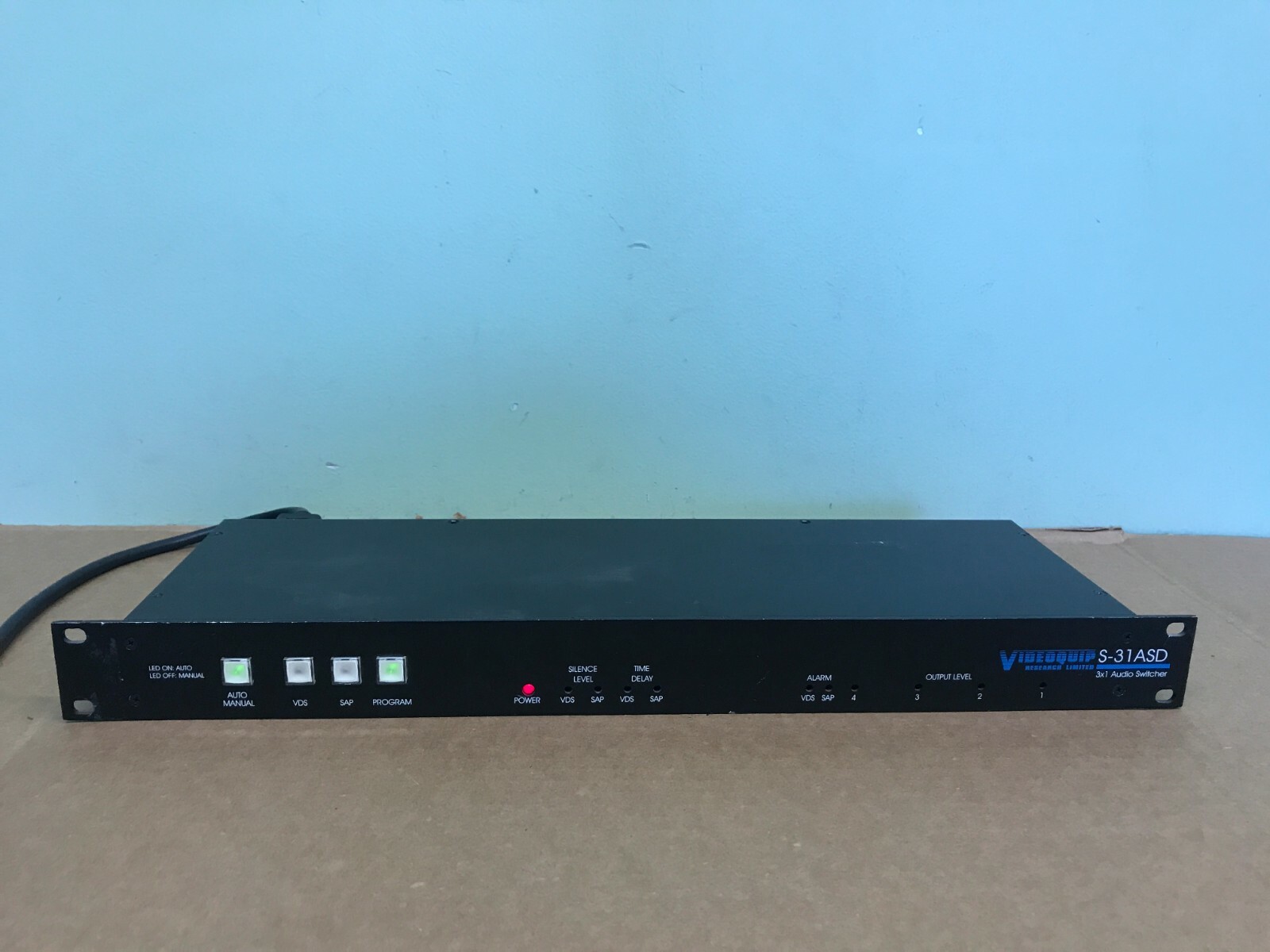 VideoQuip S-31ASD Descriptive/Secondary Audio Routing Routing Switcher ...