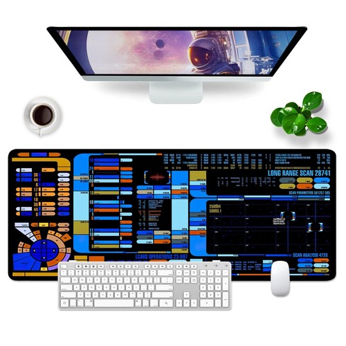Spacecraft Dashboard Gaming Mouse Pad Large Mouse Pad Office Desk ...