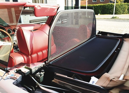 Convertible Wind deflector Mercedes SL R107 (1971-1989) Windblocker ...