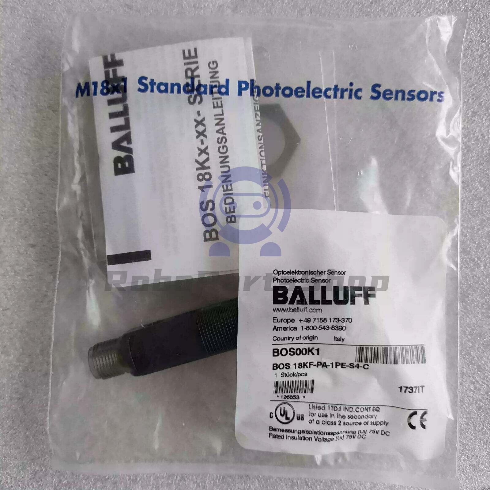 NEW BALLUFF BOS00K1 BOS 18KF-PA-1PE-S4-C 1pcs | eBay