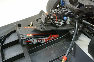 Compact ESC Tray & Shorty LiPo Battery Mount for Team Associated DR10 ...