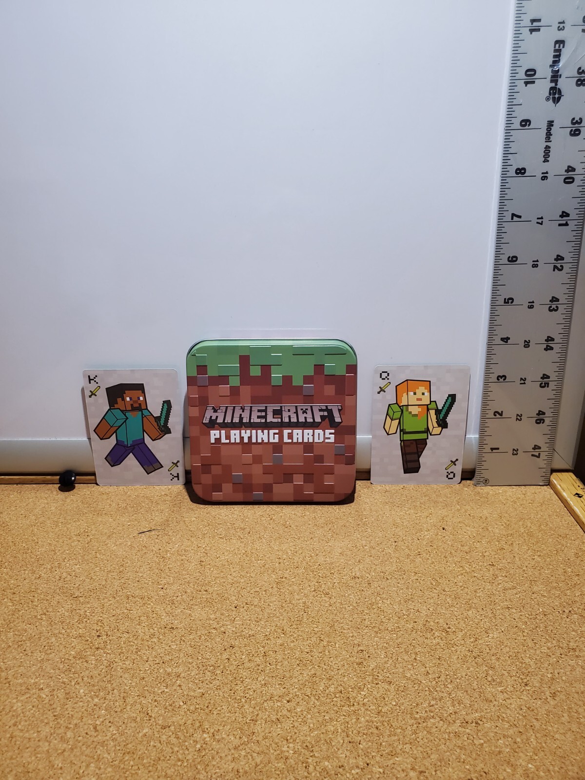 Minecraft Playing Cards Collector Storage Tin Standard Deck in OPENED ...