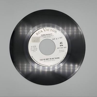 Marilyn Maye You've Got To Be There Single Record RCA 1968 PROMO | eBay