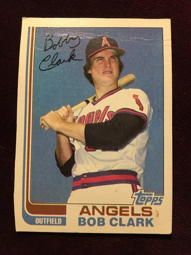 1982 Topps #74 Angels Bob Clark Baseball Card | eBay