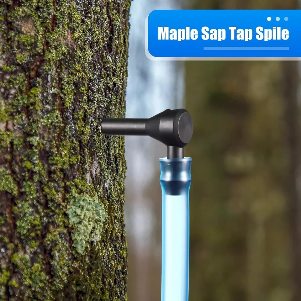 Maple Syrup Taps 5/16 Inch Maple Sap Tap Spile Plastic Maple Sugaring ...