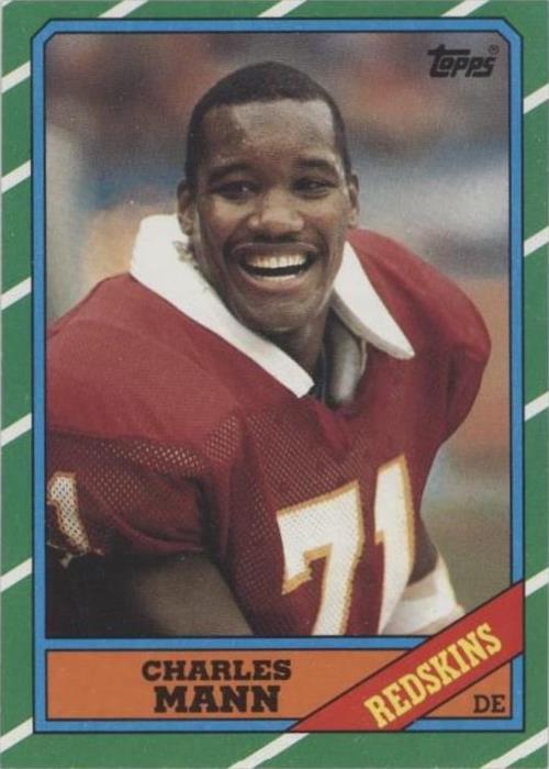 1986 Topps Charles Mann #181 for sale | eBay