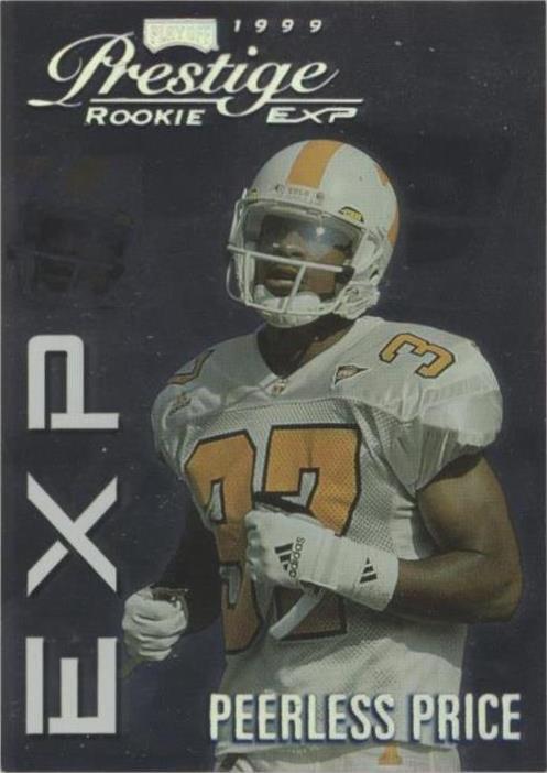 1999 Playoff Prestige EXP - Rookie Peerless Price #EX30 Reflections ...
