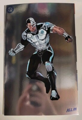 TITANS #16 12/2024 NM-/VF+ CVR E DANIEL SAMPERE ALL IN FOIL VARIANT DC ...