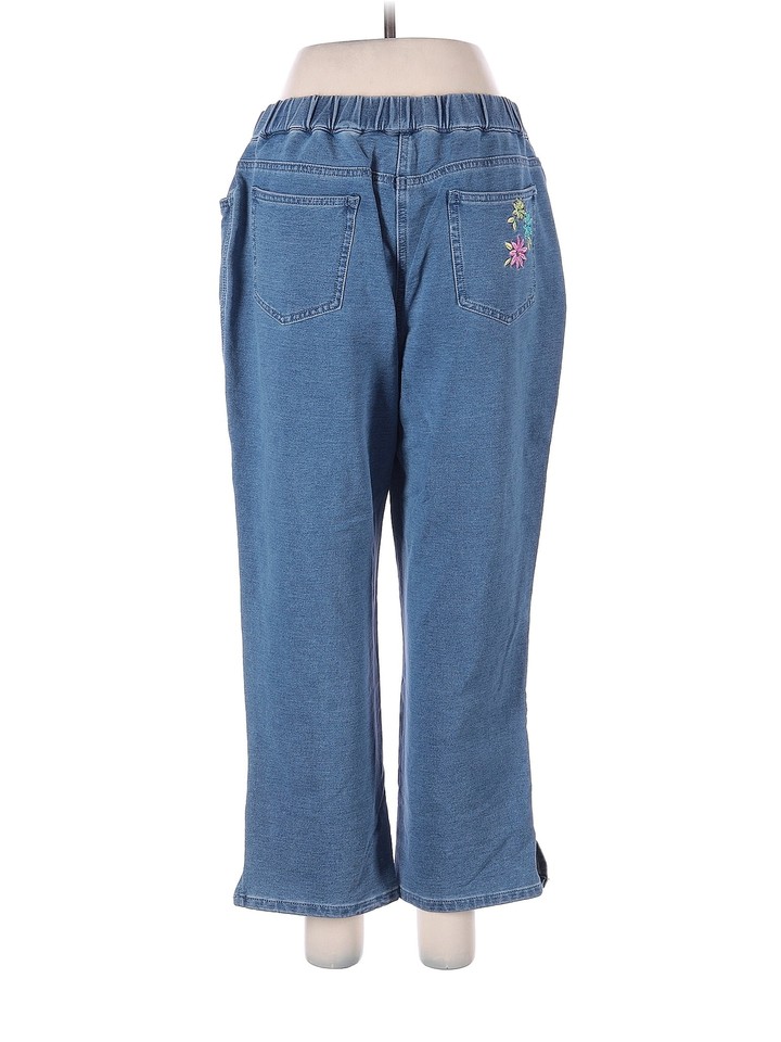 Dream Jeannes by Quacker Factory Women Blue Jeans M | eBay