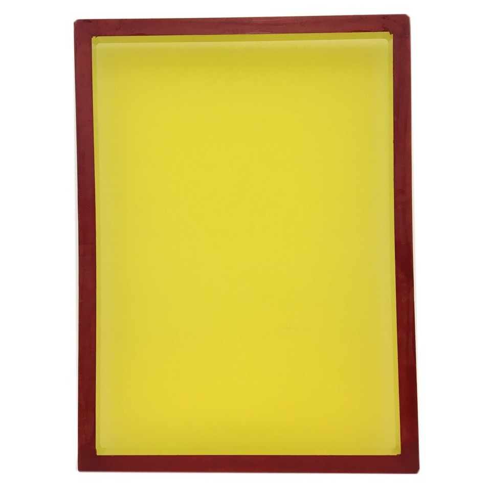 6Pcs 18" x 20" Aluminum Screen Printing Screens Frame With 200 Yellow ...