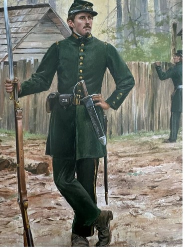 Don Troiani Private, Clinch Rifles Georgia Militia 1861 Civil War ...