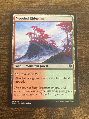 Wooded Ridgeline 260/281 Dominaria United MTG Magic The Gathering L3092 ...