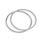 Sterling Silver Lightweight Fine Sleeper Hoop Earrings 8mm - 22mm Hoops ...