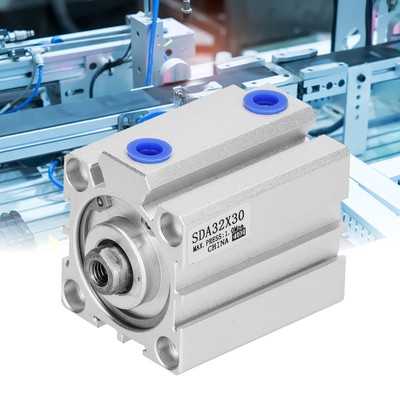 Cylinder Thin Cylinder Dual Acting Pneumatic Cylinder Bore 32mm ...