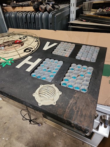 scoremaster vintgage hoosier style basketball scoreboard buckeye man ...