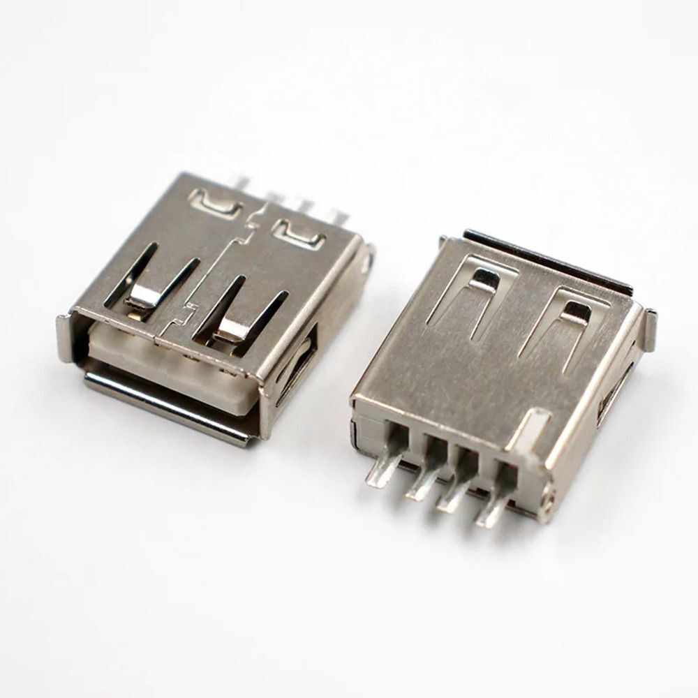 With Black Plastic Cover USB Socket PCB SDA Data Cable Line 4 Pin Plug ...