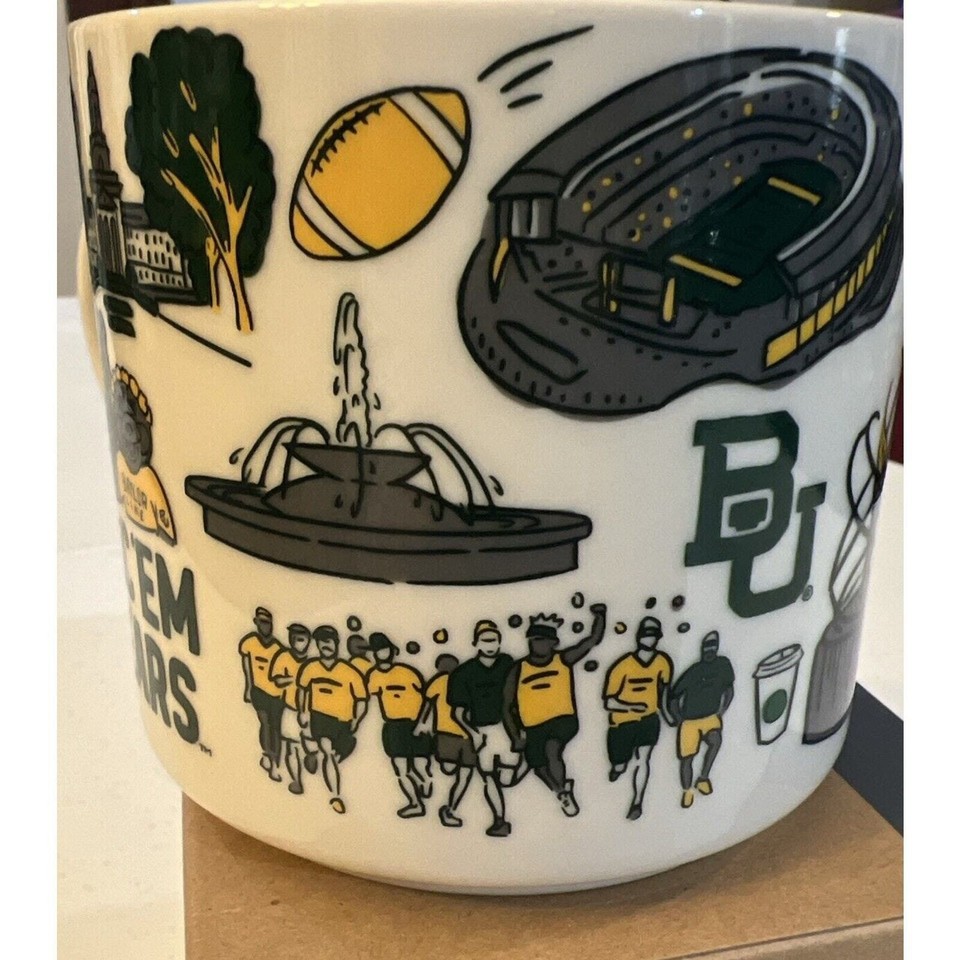 BAYLOR University Starbucks Been There Series Campus Collection 14 oz ...