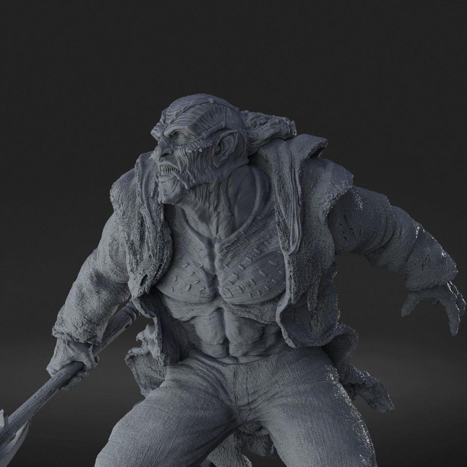 Jeepers Creepers 3D Printed Figure, Unpainted The Creeper Model Kit | eBay