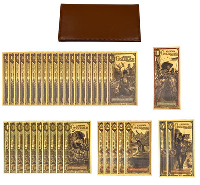 Arizona 50 Goldback Starter Pack (Assorted Goldbacks & Brown Wallet) | eBay