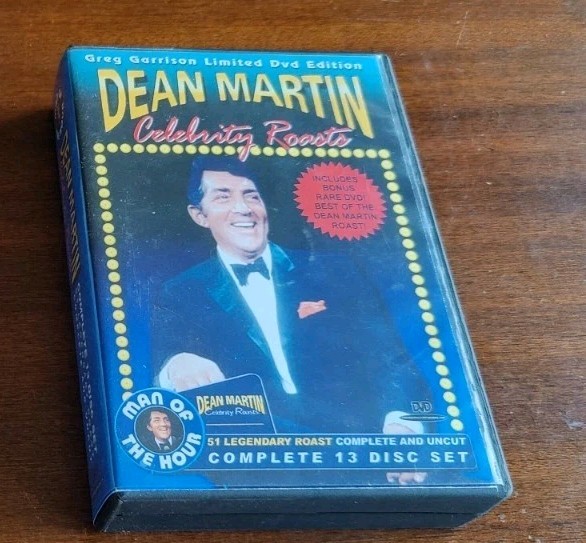 The Dean Martin Celebrity Roasts 51 Complete + Uncut On 13 Discs DVDs ...
