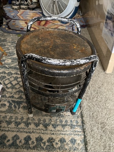 Vintage Lakewood Country Aire Metal Stool Hassock Fan Model F12 MCM ...