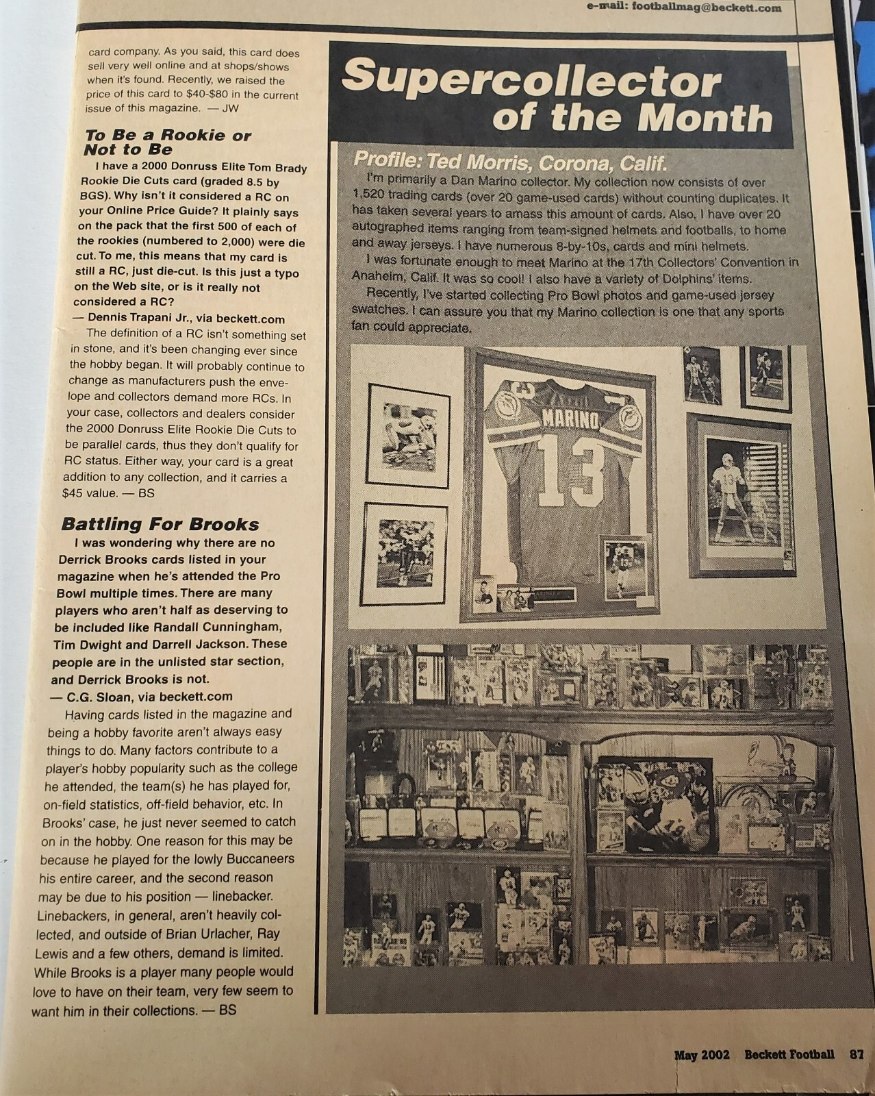 1998 Skybox Impact #89 Dan Marino Miami Dolphins Hof DMC-896 | eBay