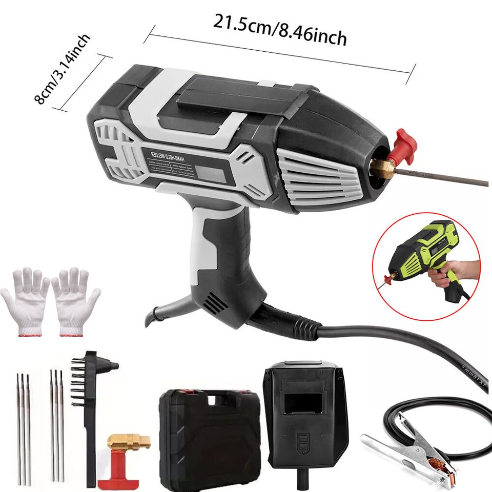 4600W Electric Handheld Arc Welder Welding 220V Adjustable Digital ...