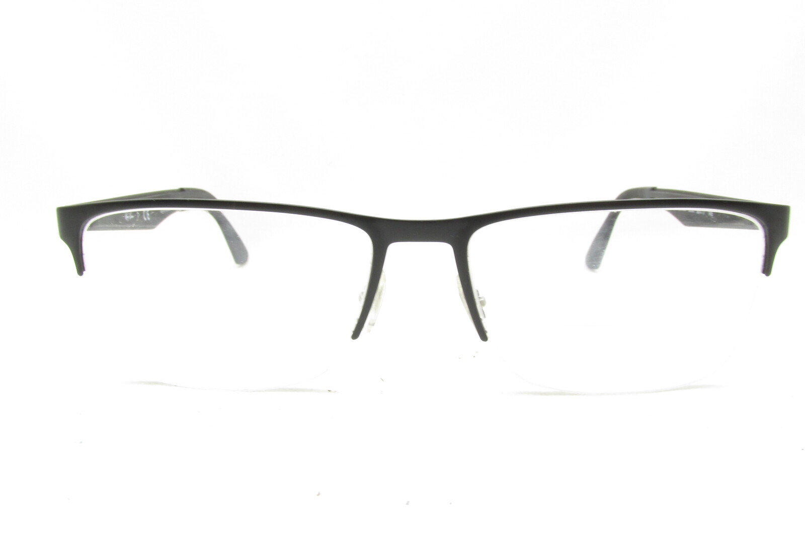 RAY-BAN SPORTS WRAP HALF RIM RB6335 2503 EYEGLASSES FRAMES 56-17-145 ...