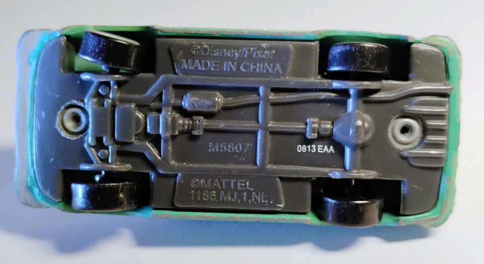 Disney Pixar Cars RUSTY RUST-EZE Turquoise Green 1:55 Diecast Mattel M5807 | eBay