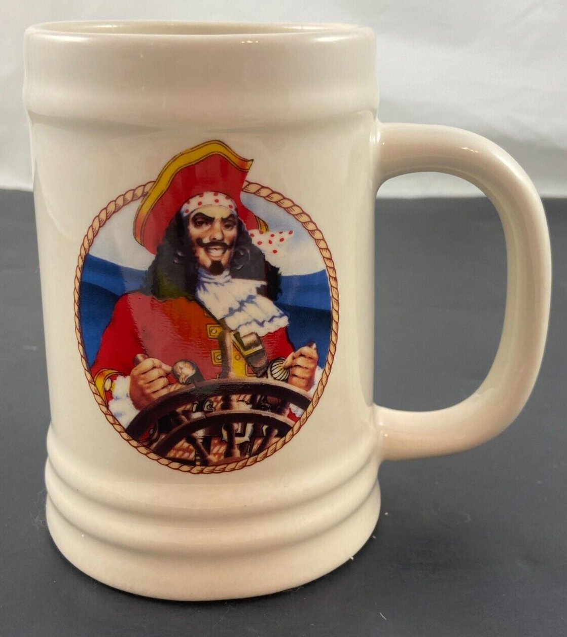 VTG Captain Morgan Mug Pirate Beer Stein Tankard Mug 5 1/4" | eBay