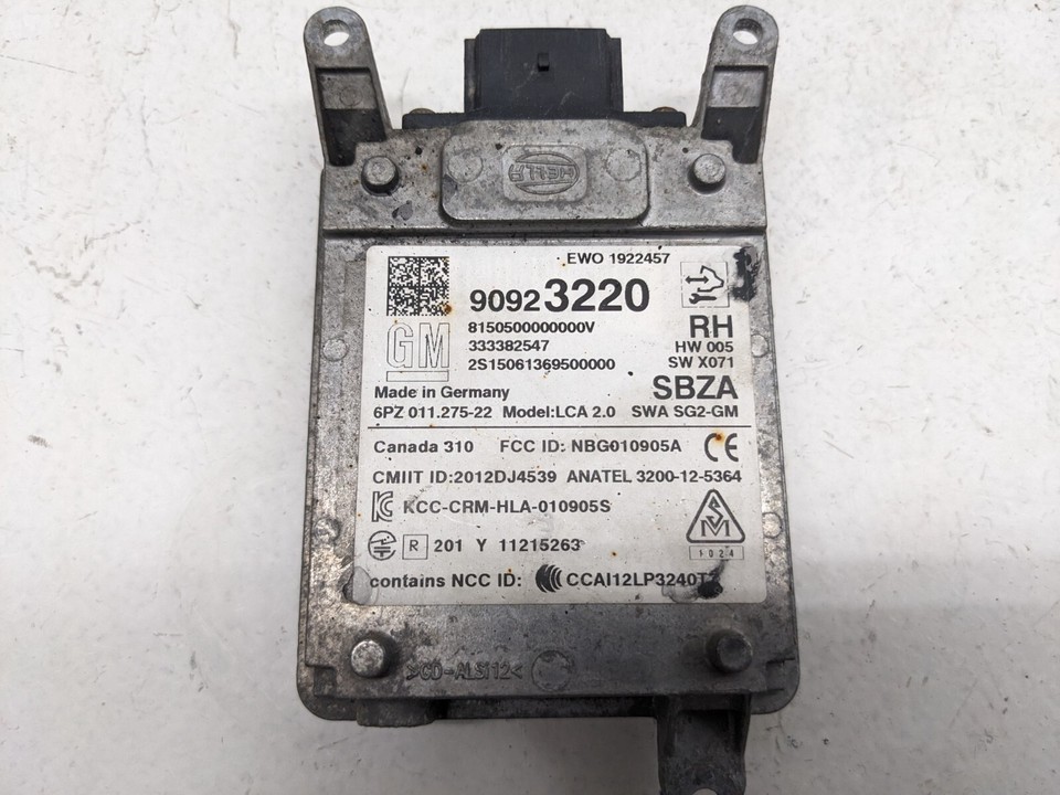 Buick LaCrosse Blind Spot Sensor Radar Module 2014 - 2016 90923220 | eBay