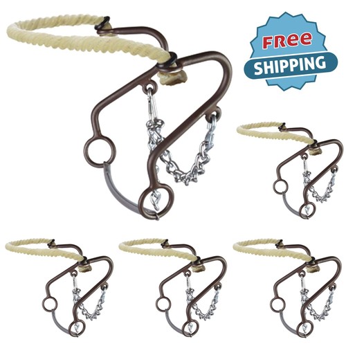 Versatile Unisex Rope Nose Hackamore – Ideal for Training Horses ...