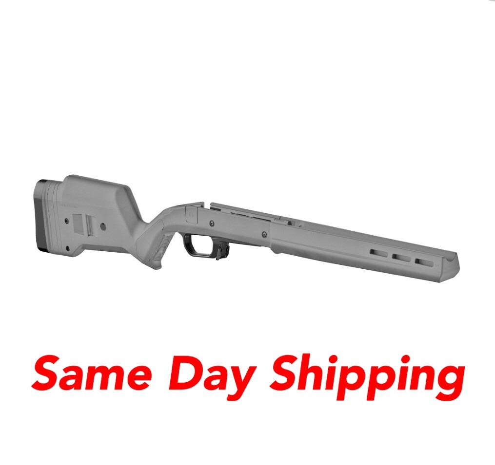 Magpul Hunter 110 Stock Fits Savage 110 Gray Short Action RH W/ Magwell ...