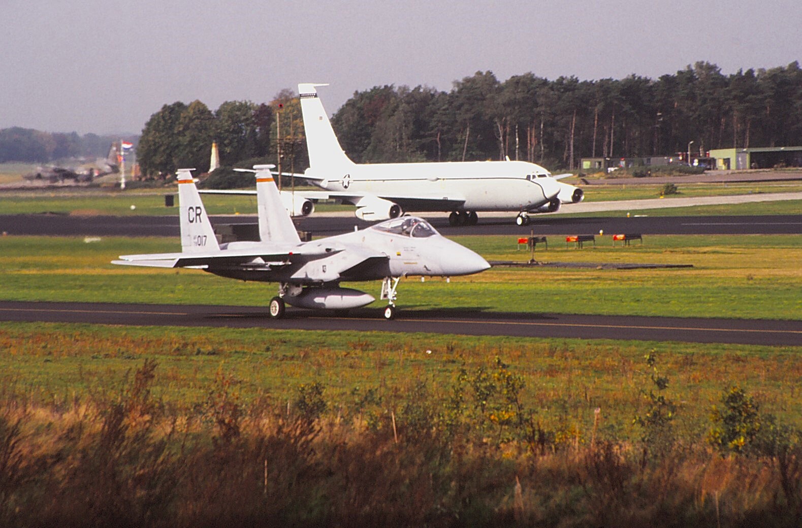Original colour slide F-15A Eagle 79017/CR of 32 FG USAF | eBay