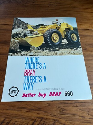 Bray 560 Wheel Loader Brochure AMIL22 ver2 | eBay