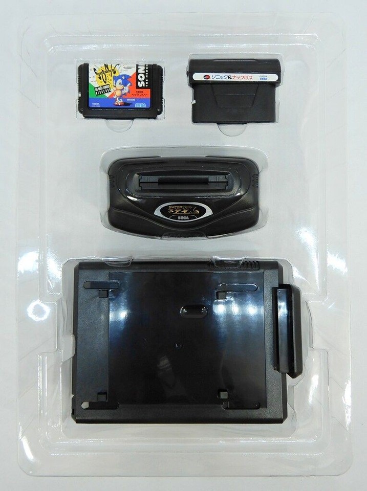 SEGA Mega Drive Tower Mini Mega-CD 32X Video Game With Box From Japan ...